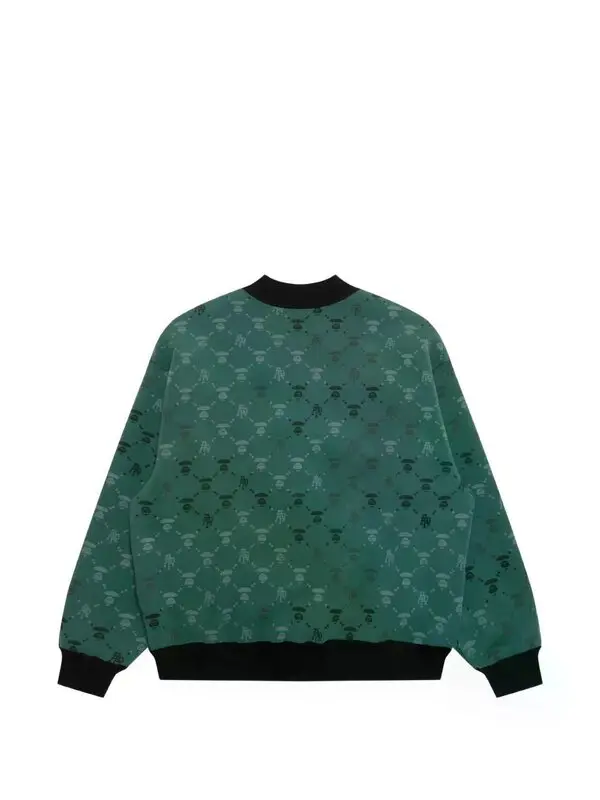 AAPE BY *A BATHING APE Reversible Interlock Cardigan