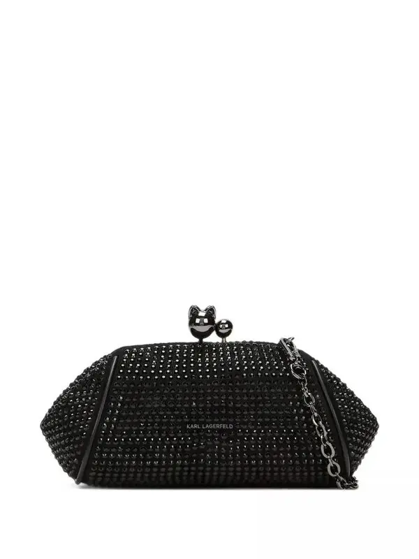Karl Lagerfeld K/bisous Rhinestone Crossbody Bag