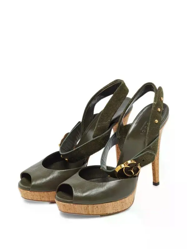 Gucci Gg Platform Sandals