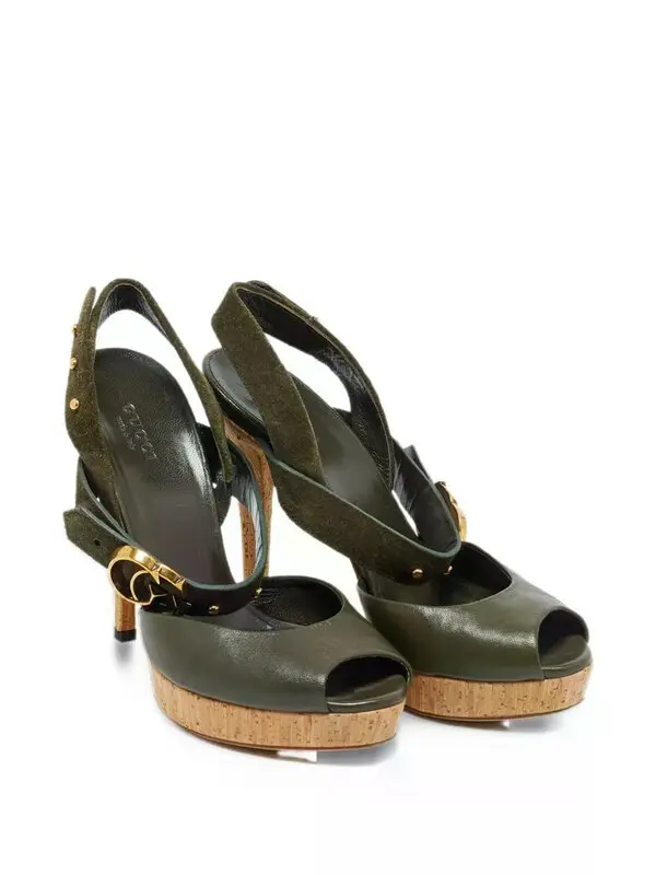 Gucci Gg Platform Sandals
