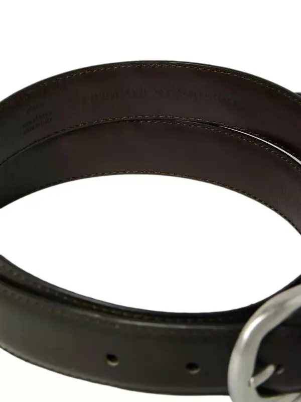 Studio Nicholson Giorgio Smooth Leather Belt - Brown