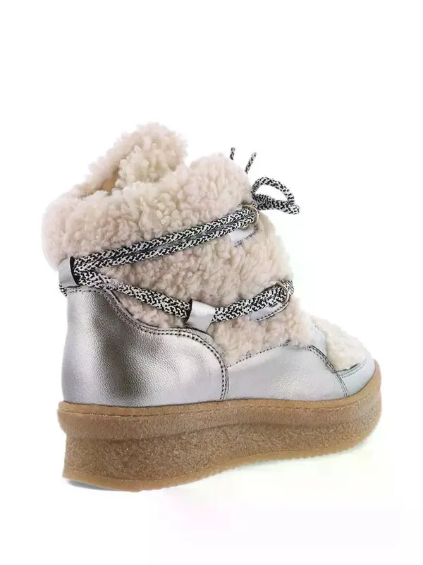 TORAL SHOES Gstaad Shearling-panel Boots