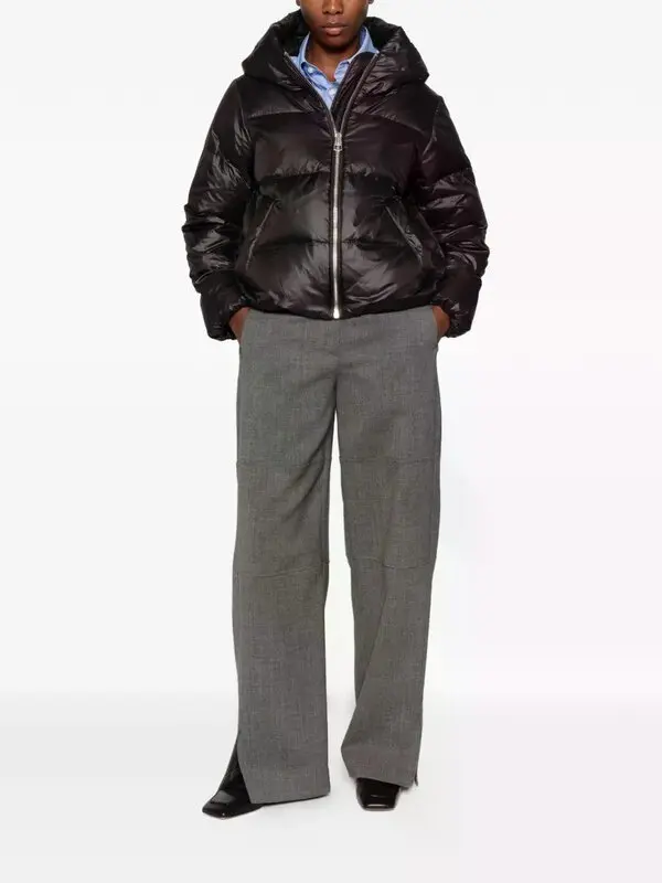 Marc O'polo Quilted Hooded Jacket - Pink