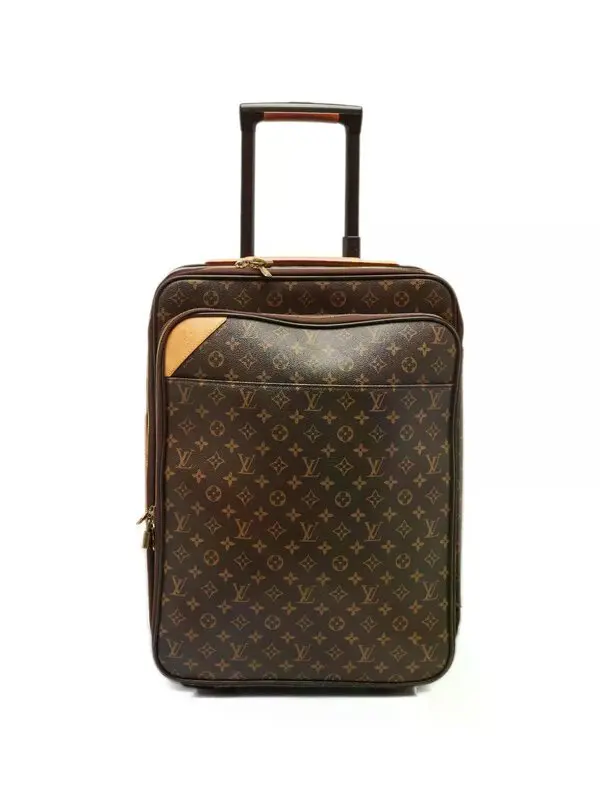 LOUIS VUITTON 2015 55 Pegase Monogram Canvas Suitcase