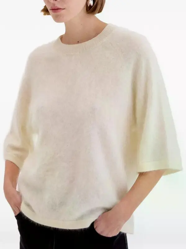 BIANCALANCIA Raglan-sleeve Sweater - Neutrals