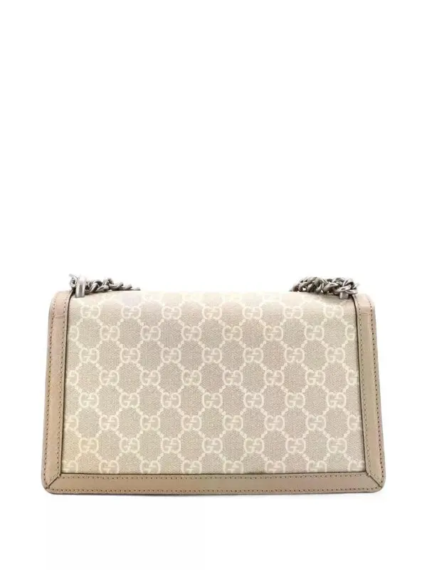 Gucci Dionysus Bag Gg Coated Canvas With Leather Small Shoulder Bag