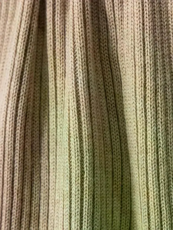 MOS MOSH Tova Ribbed-knit Scarf - Neutrals
