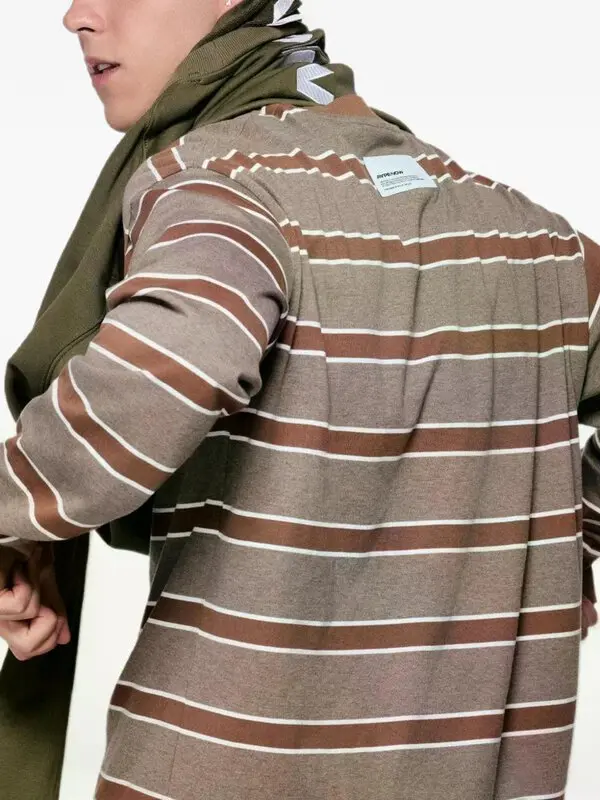 AAPE BY *A BATHING APE Aapenow Striped Long-sleeved T-shirt
