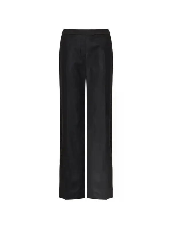Zimmermann Valiant Straight-leg Trousers - Black
