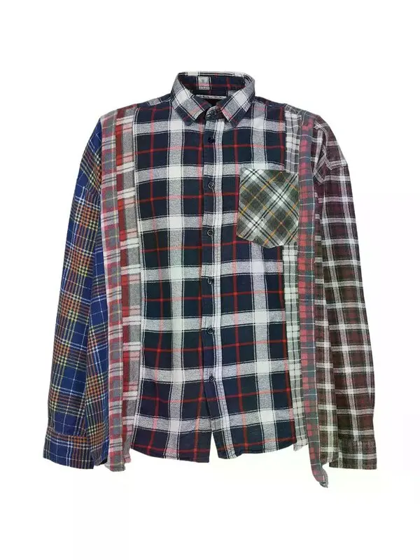 Needles Patchwork Flannel Shirt