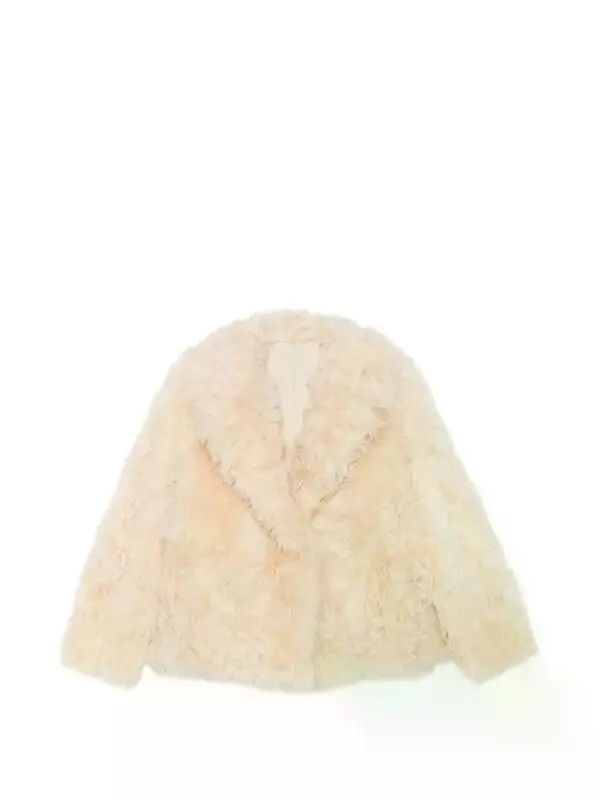 BLANCHA Shearling Notch-lapel Jacket