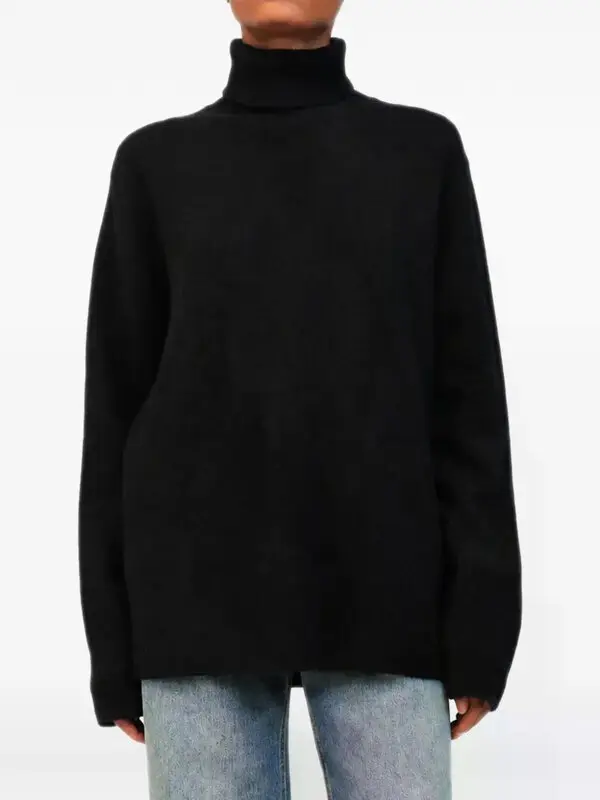 THE ROW Roll-neck Knit Sweater