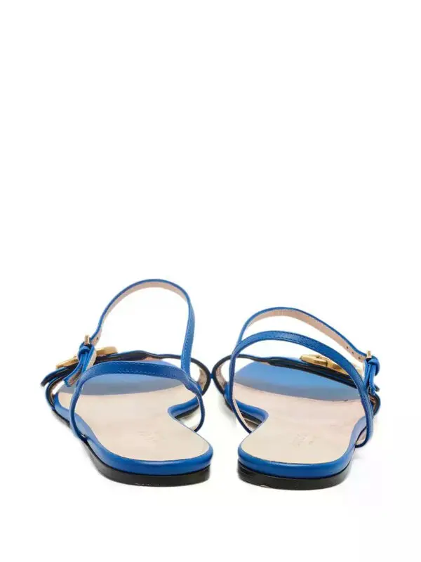 Gucci Gg Marmont Ankle Strap Sandals