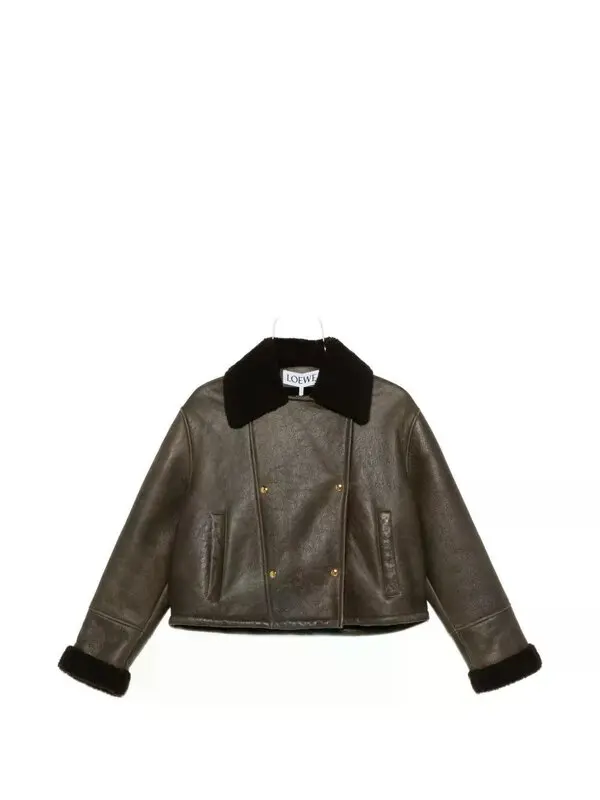 Loewe Jacket In Shearling