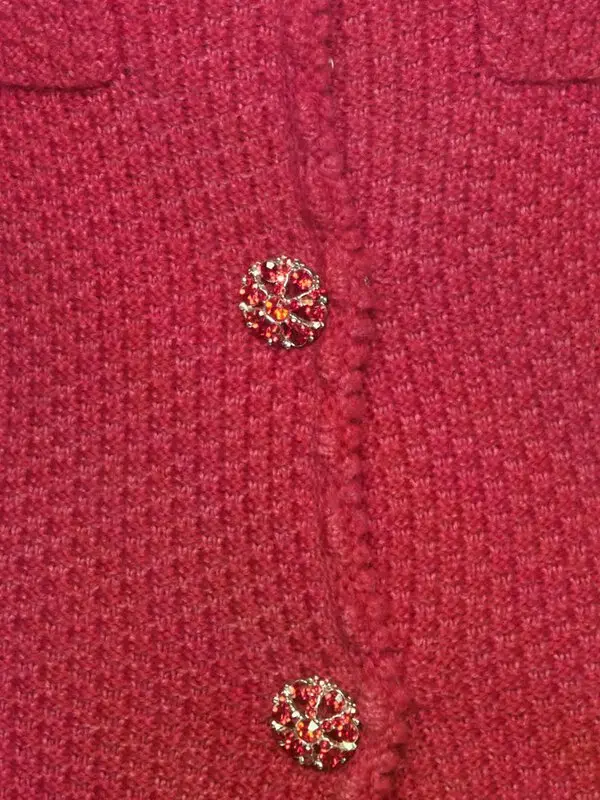 SELF-PORTRAIT Melange Knit Mini Dress