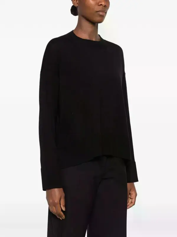 Laboratorio Capri Fine-knit Drop-shoulder Top