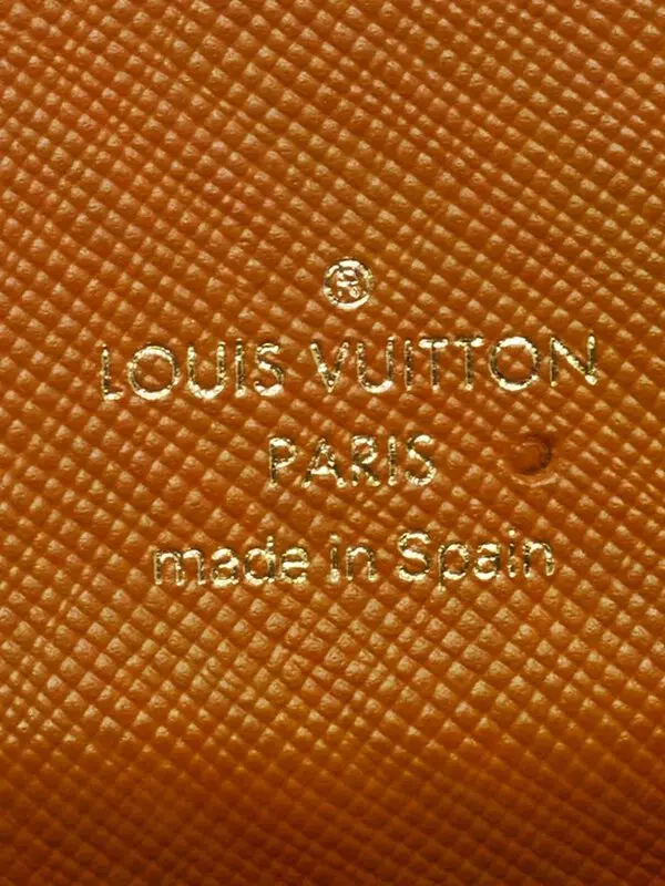 LOUIS VUITTON 2005 Mini Lin Porte Tresor International Monogram Wallet
