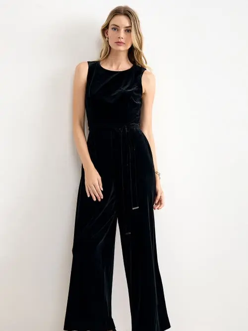 PHASE EIGHT Marta Velvet Jumpsuit