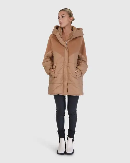 BELLE & BLOOM Say It Again Quilted Jacket