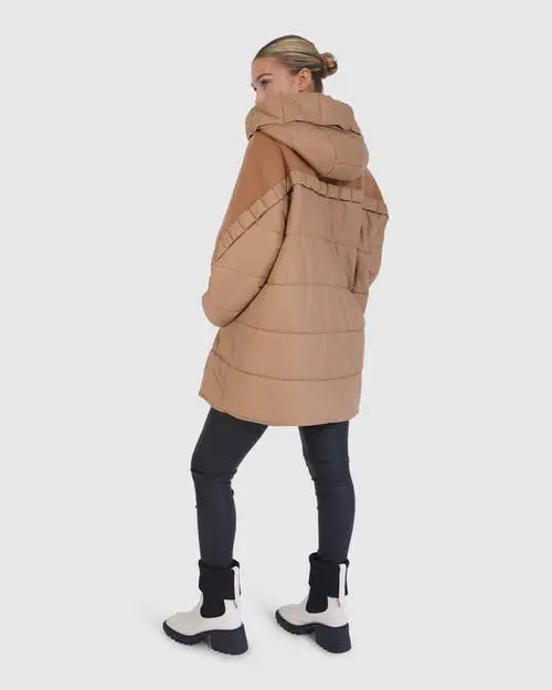 BELLE & BLOOM Say It Again Quilted Jacket