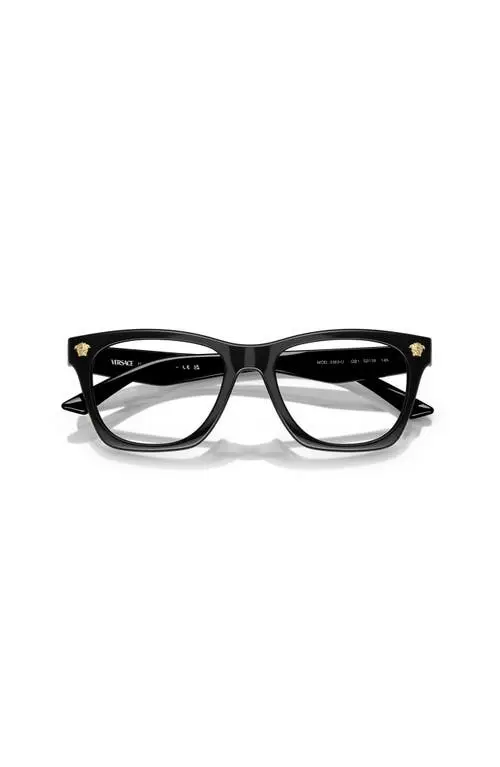 Versace 52mm Square Optical Glasses
