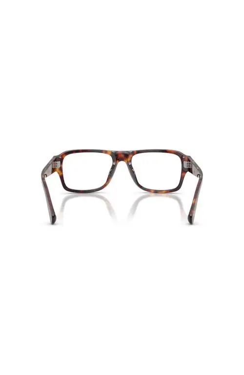 Persol 53mm Rectangle Optical Glasses