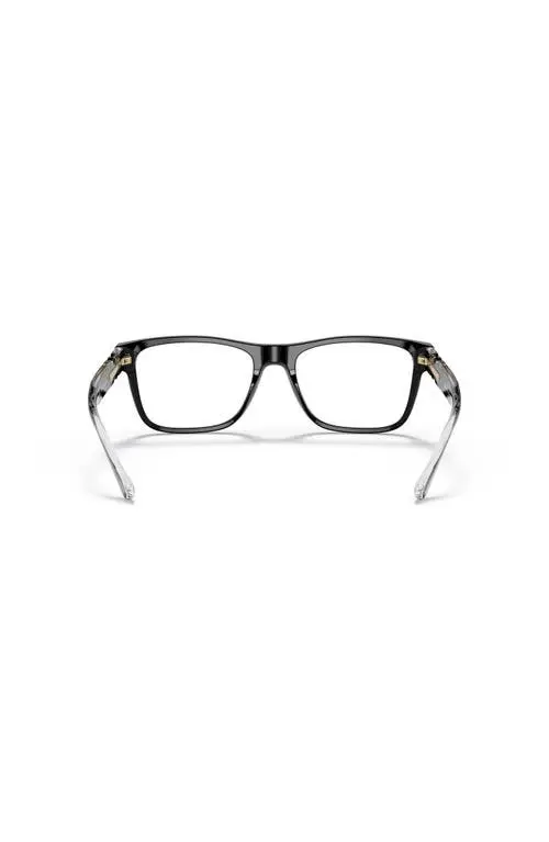 Versace 55mm Rectangle Optical Glasses