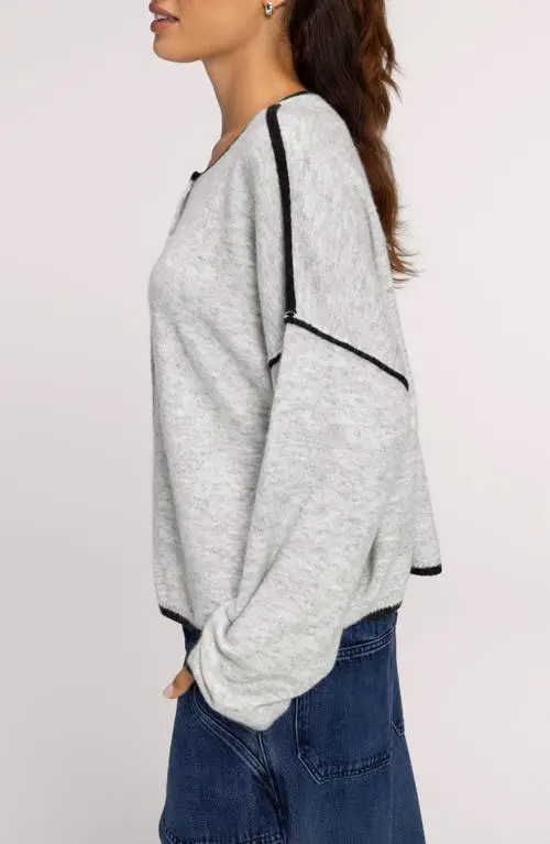 NUUDS Cozy Knit Boxy Cardigan