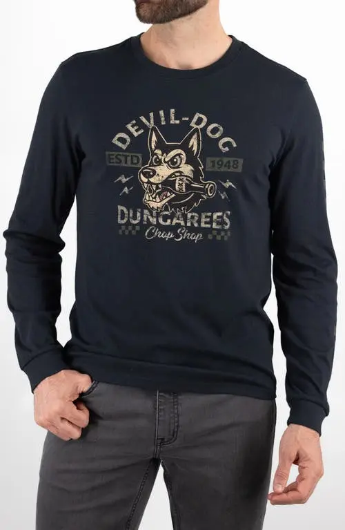 DEVIL-DOG DUNGAREES Chop Shop Graphic T-shirt