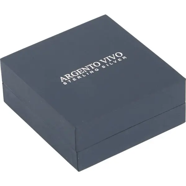 Argento Vivo Twisted Hoop Earrings - Silver