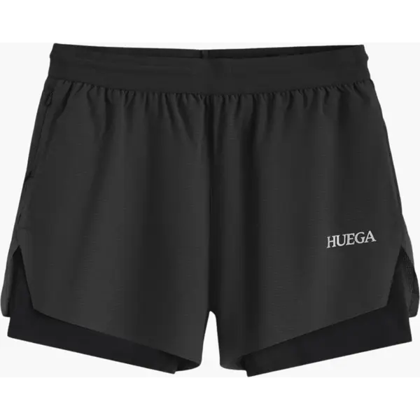 HUEGA HOUSE Run Shorts - Black
