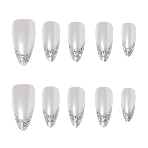 3H NAILS Screenshort Almond Press-on Nails