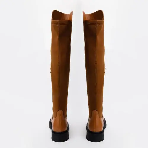VINCI LEATHER SHOES The Harmony Belle Leather Knee High Boot