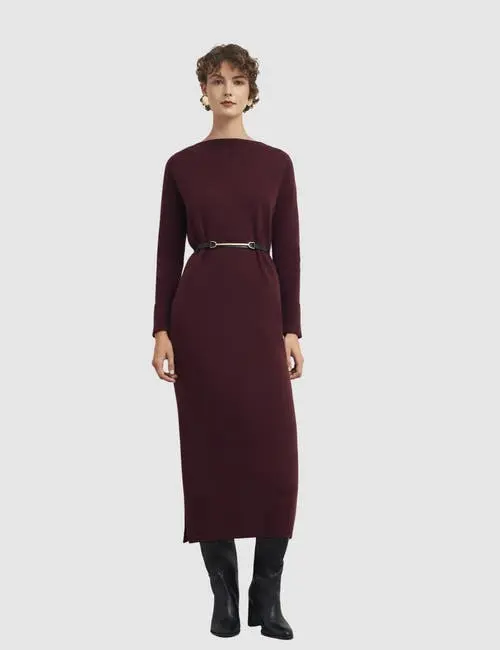 HOBBS LONDON Hartsfirth Wool Blend Knitted Dress