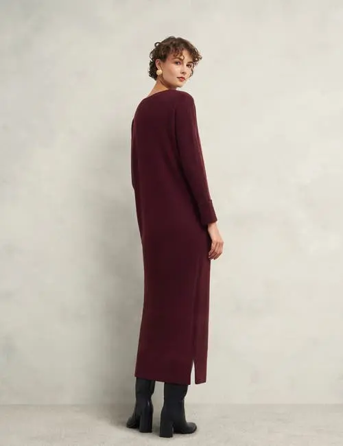 HOBBS LONDON Hartsfirth Wool Blend Knitted Dress
