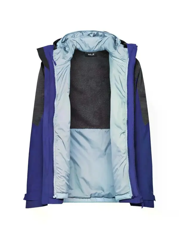 JACK WOLFSKIN Hooded Panelled Jacket