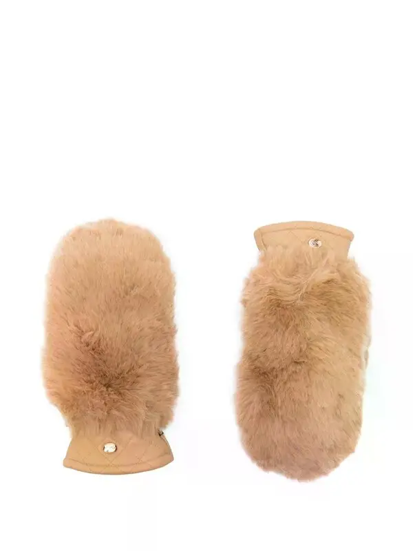 Goldbergh Hill Mittens - Neutrals