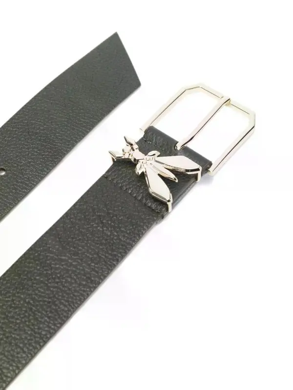 Patrizia Pepe Fly Pebbled-leather Belt