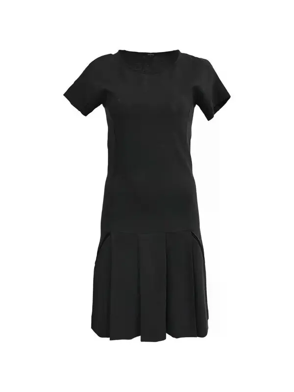 Theory Scoop-neck Drop-waist Dress