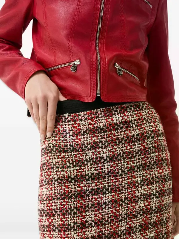 Versace Tweed Mini Skirt