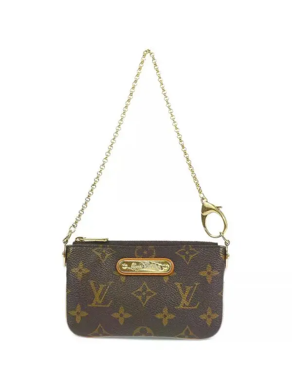 LOUIS VUITTON 2008 Pm Milla Monogram Shoulder Bag - Brown