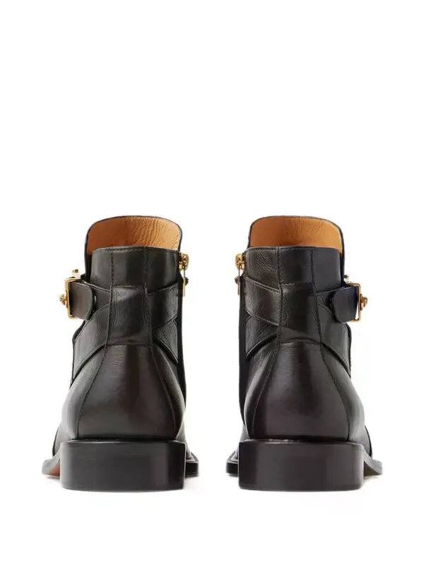 Versace Primo-leather Ankle Boots