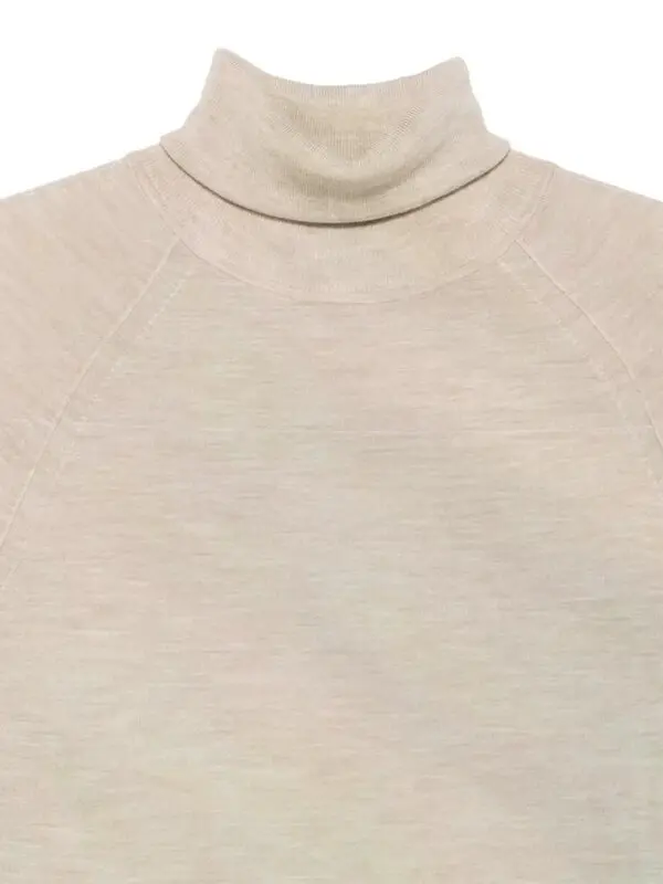 BOSS Roll-neck Raglan-sleeve Sweater