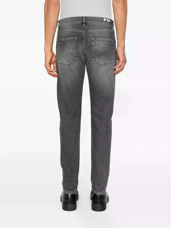 DONDUP Icon Distressed Faded-effect Jeans