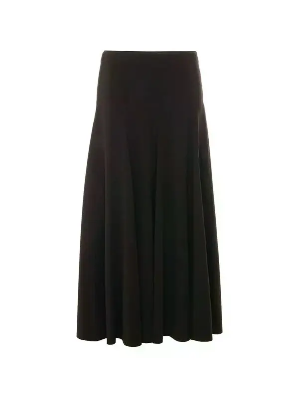 RUE DU BAC High-waisted Maxi Skirt