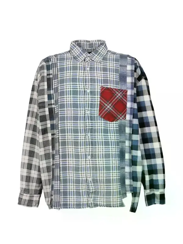 Needles Patchwork Fannel Shirt