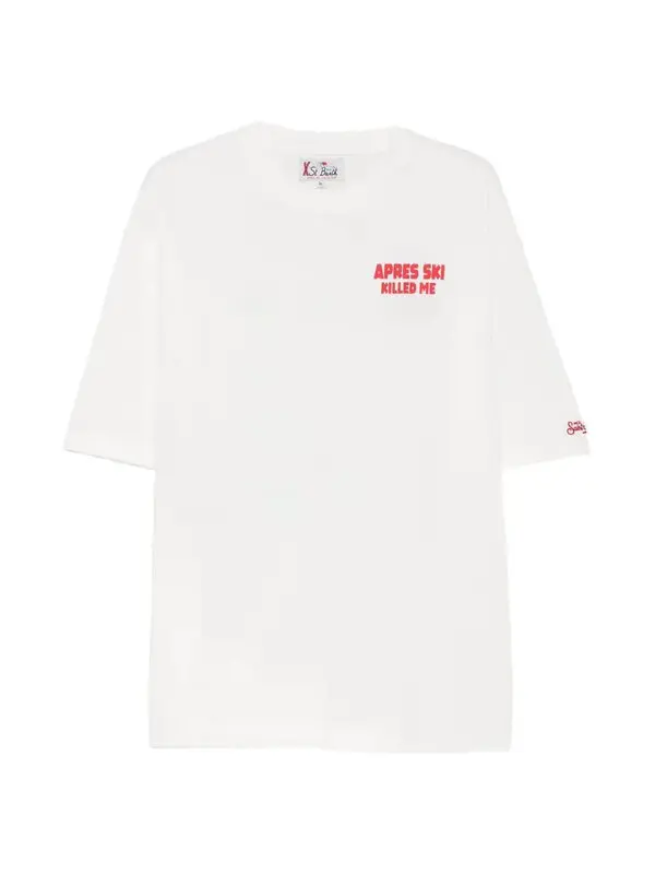 MC2 SAINT BARTH Delmar Slogan-print T-shirt