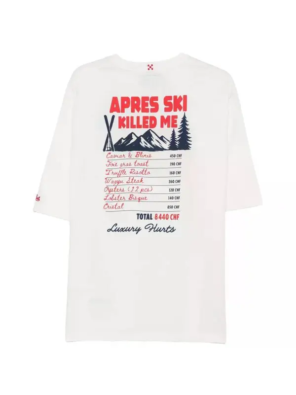 MC2 SAINT BARTH Delmar Slogan-print T-shirt