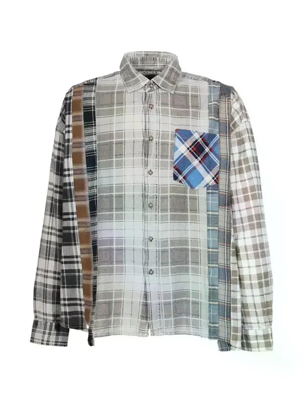 Needles Patchwork Flannel Shirt