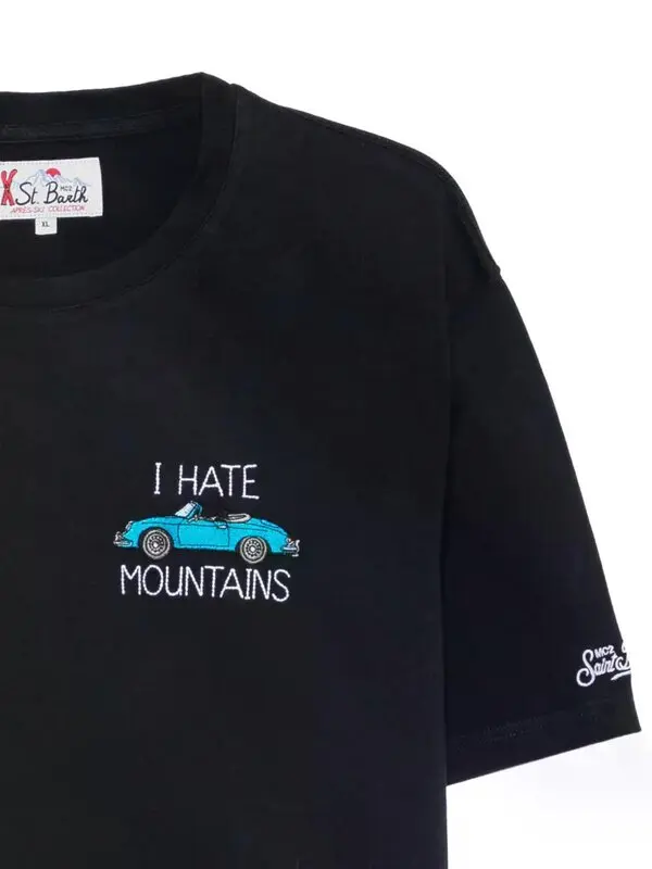 MC2 SAINT BARTH Arnott Embroidered Logo-patch T-shirt